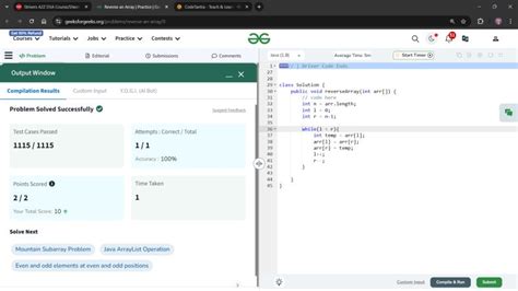 100daysofcode Leetcodejourney Geeksforgeeks Keepcoding 100daysofcode Mahek