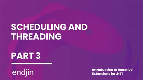 Scheduling And Threading Introduction To Rx NET