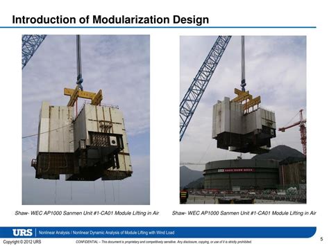 Ppt Nonlinear Analysis Nonlinear Dynamic Analysis Of Module Lifting