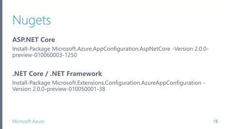 centralized configuration with azure app configuration ppt