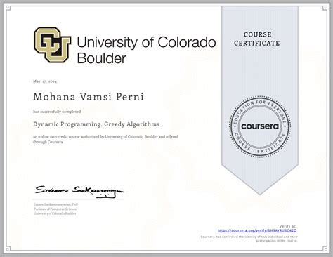 Mohana Vamsi Perni On Linkedin Algorithms Cse408 Coursera Learningjourney Dynamicprogramming