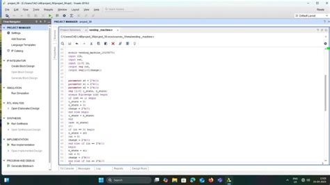 Verilog Vivado Digitaldesign Fsm Fpga Hdl Embeddedsystems