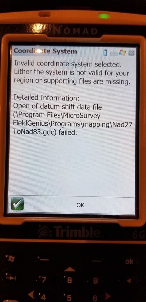 Setting Coordinate System In FieldGenius Emlid Community Forum