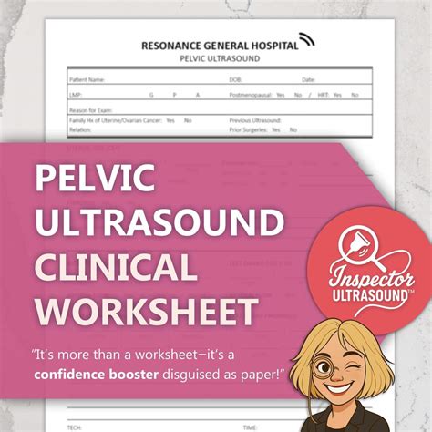 Free Printable Pelvic Ultrasound Worksheet Presschoolpad