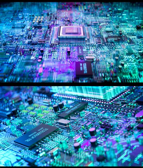 Amd Circuit Chip 电路芯片 On Behance