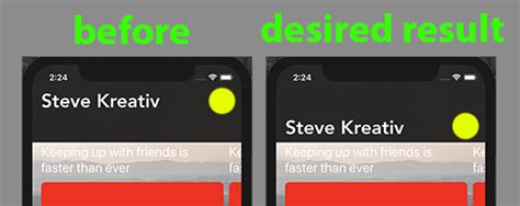 Swift How Can You Create A NavigationItem TitleView That Is Greater