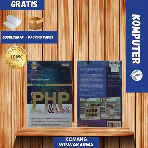 Jual BUKU MEMBUAT KATALOG ONLINE DG PHP DAN CSS Shopee Indonesia