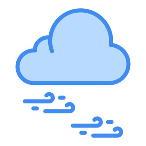 Air Flow Generic Blue Icon