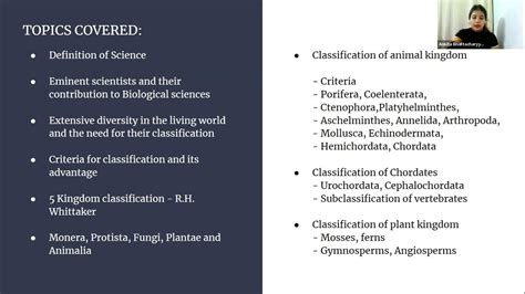Week 1 Nptel Basics Of Biology Live Interaction Session Youtube