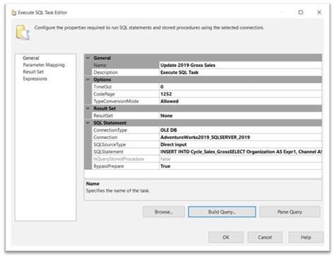 A SQL Server Integrated Services SSIS Exercise QueBIT