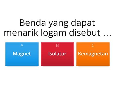 Kemagnetan Bumi Quiz