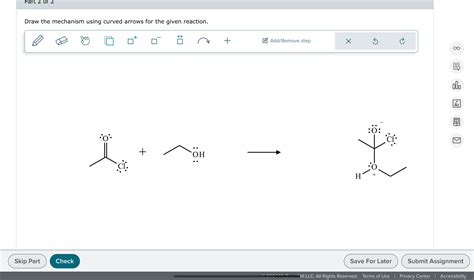 Solved draw the mechanism using curved arrows | Chegg.com