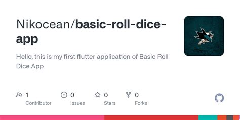 Github Nikoceanbasic Roll Dice App Hello This Is My First Flutter