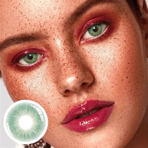 Dark Green Contacts