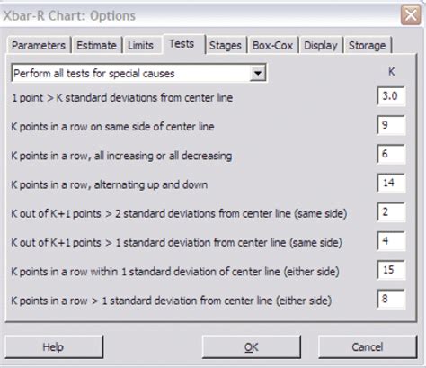 How To Run A X Bar And R Chart In Minitab