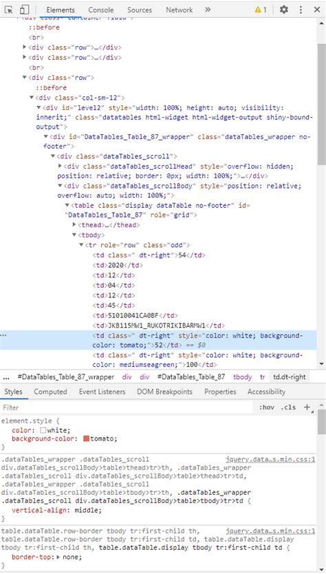 Find Element To This Lowest Level In Html Table Cell Off Topic