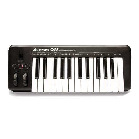 Alesis Q25 25 Key Usb Midi Keyboard Nearly New At Gear4music