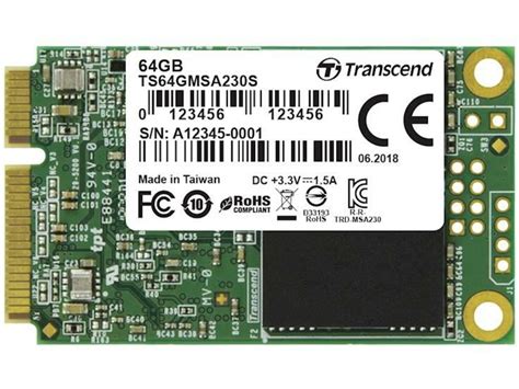TRANSCEND SSD disk 64GB 230S TS64GMSA230S | Vgradni SSD diski