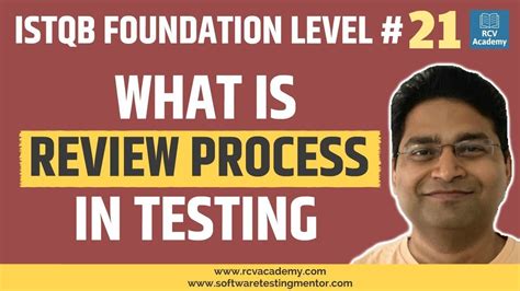 ISTQB Foundation Level Review Process In Software Testing Software Testing Mentor