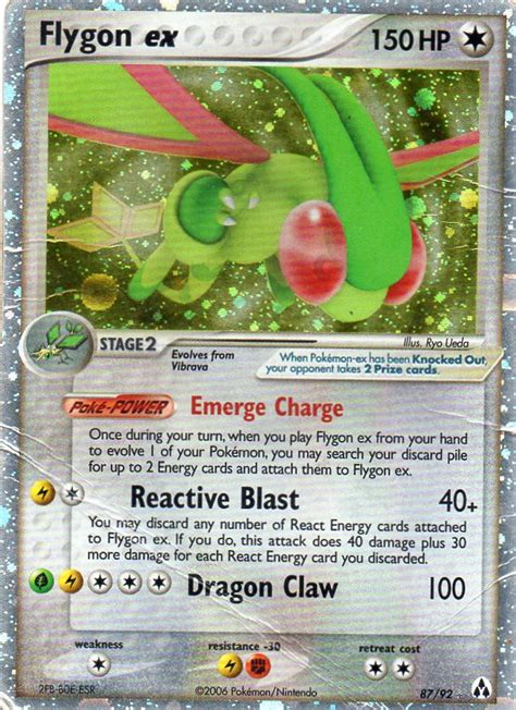Flygon Ex Ex La Leggenda Di Mew 8792 Pokémon • Carte Da Gio