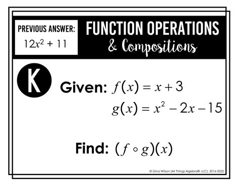 function operations and compositions scavenger hunt all things algebra®