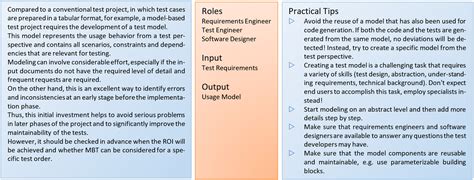 Testing Guidelines Tools For Model Based Testing