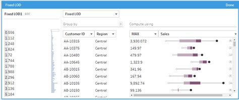 Create Level Of Detail Rank And Tile Calculations Tableau