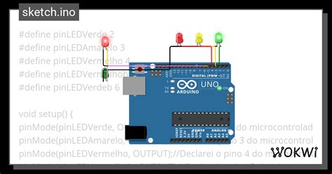 Semafaro Arduino Eduardo Wokwi Esp32 Stm32 Arduino Simulator