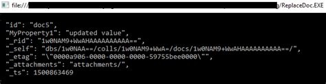 Azure Cosmos Db Document Want To Use Replacedocumentasync With A