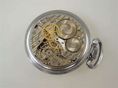 Hamilton 4992b 24 Hour Navigation Master Pocket Watch C1970