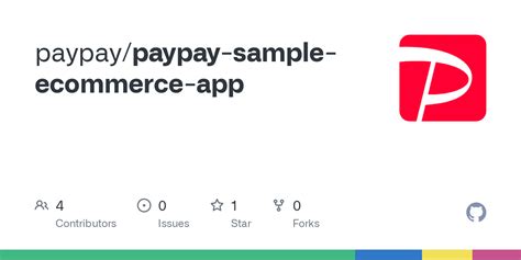 GitHub Paypay Paypay Sample Ecommerce App