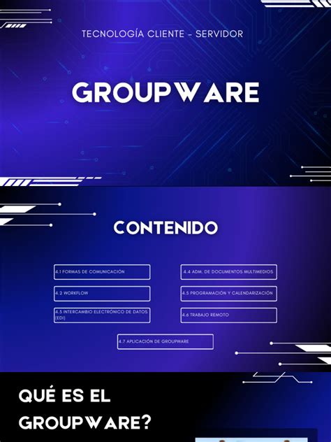 groupware pdf flujo de trabajo business
