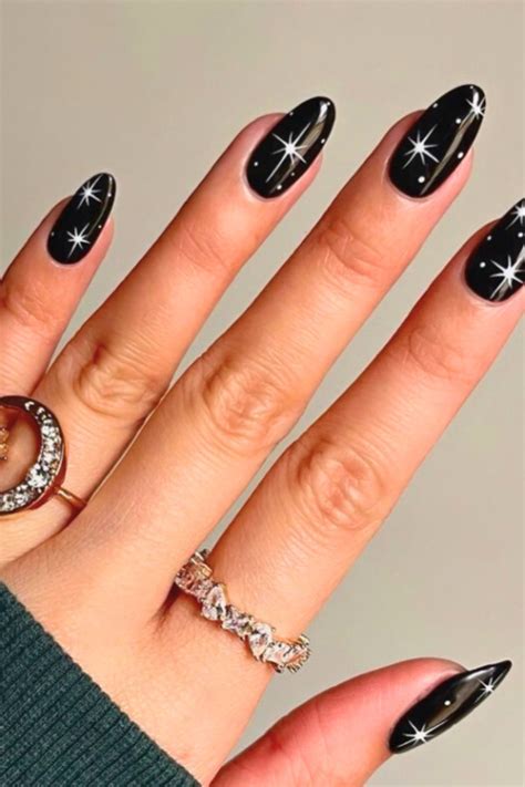 20 Black Nails Inspo For 2025 Scan To Talk