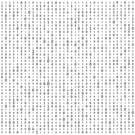 Fundo Abstrato Da Matriz Código De Computador Binário Coding Conceito Do Hacker Ilustração Do