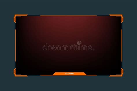 Broadcast Gaming Overlay Design With Abstract Digital Shapes Stylish Gaming Overlay And Screen