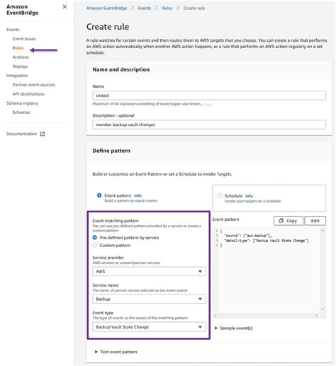 Amazon CloudWatch Events And Metrics For AWS Backup AWS Storage Blog