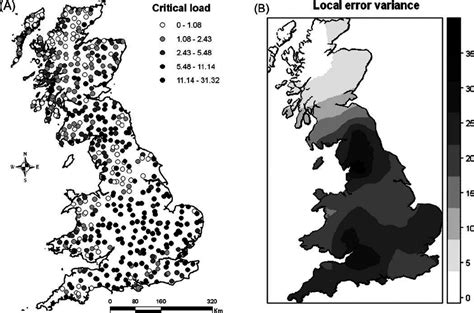 A Critical Load Spatial Distribution In Quintiles Units For