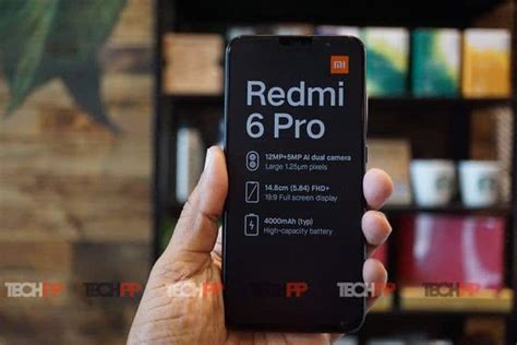 First Cut Redmi 6 Pro Note 5 Like With A Notch TechPP