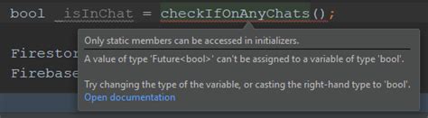 Android Flutter How To Get A Future To A Normal Bool Type Stack Overflow