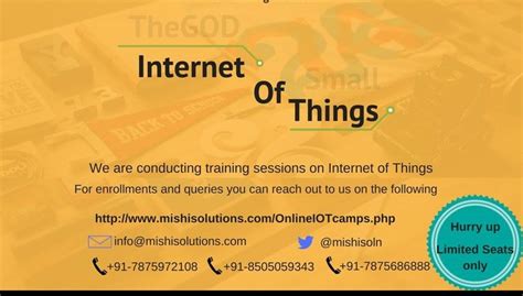 3 Days Iot Training Theory And Concepts Of Iot