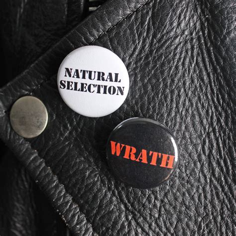 Natural Selection Wrath Button Pack 1 Pinback Button Etsy