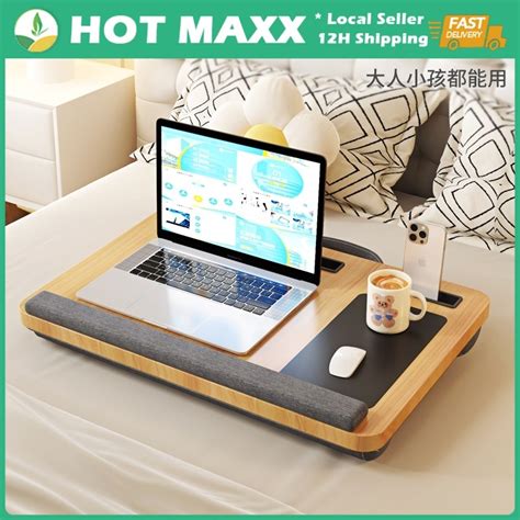 Portable Laptop Lap Desk Travel Laptop Pad Soft With Wrist Rest Mouse