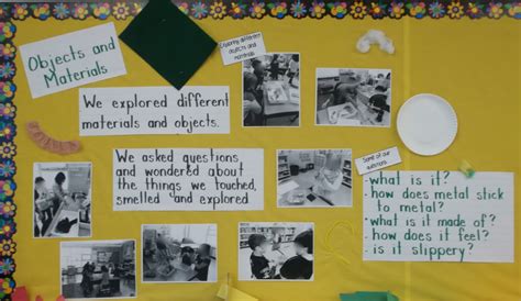Mrs VanRees Grade One Learners Objects And Materials Inquiry
