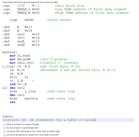 Solved Mostly Only Need The Code Interpretation Questions