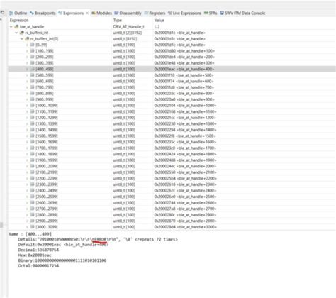 Gatt Send Notification At Command Returns Error When Byte Array Exceed