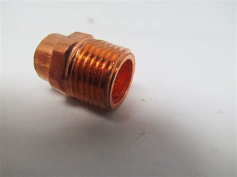 Nibco CP CxM Copper X Male Threaded Adapter Fitting Lot Of Pcs Bullseye