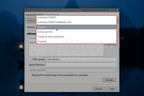 How To Set Static Ip On Raspberry Pi Using Nmcli And Gui