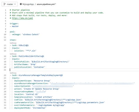 Deploying A Logic App Using Azure Devops Yaml Pipeline Vaibhav Gujral S Blog