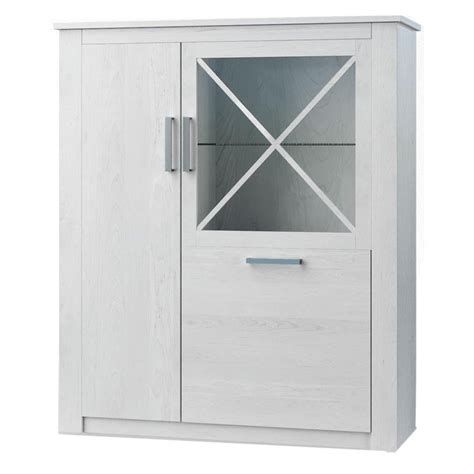 ᐉ Стінка у вітальню Світ меблів Ешлі 1 з ДСП МДФ Сосна Водевіль • Краща ціна в Києві Україні