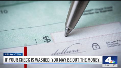 How To Protect Yourself From Check Washing Fraud Nbc Los Angeles